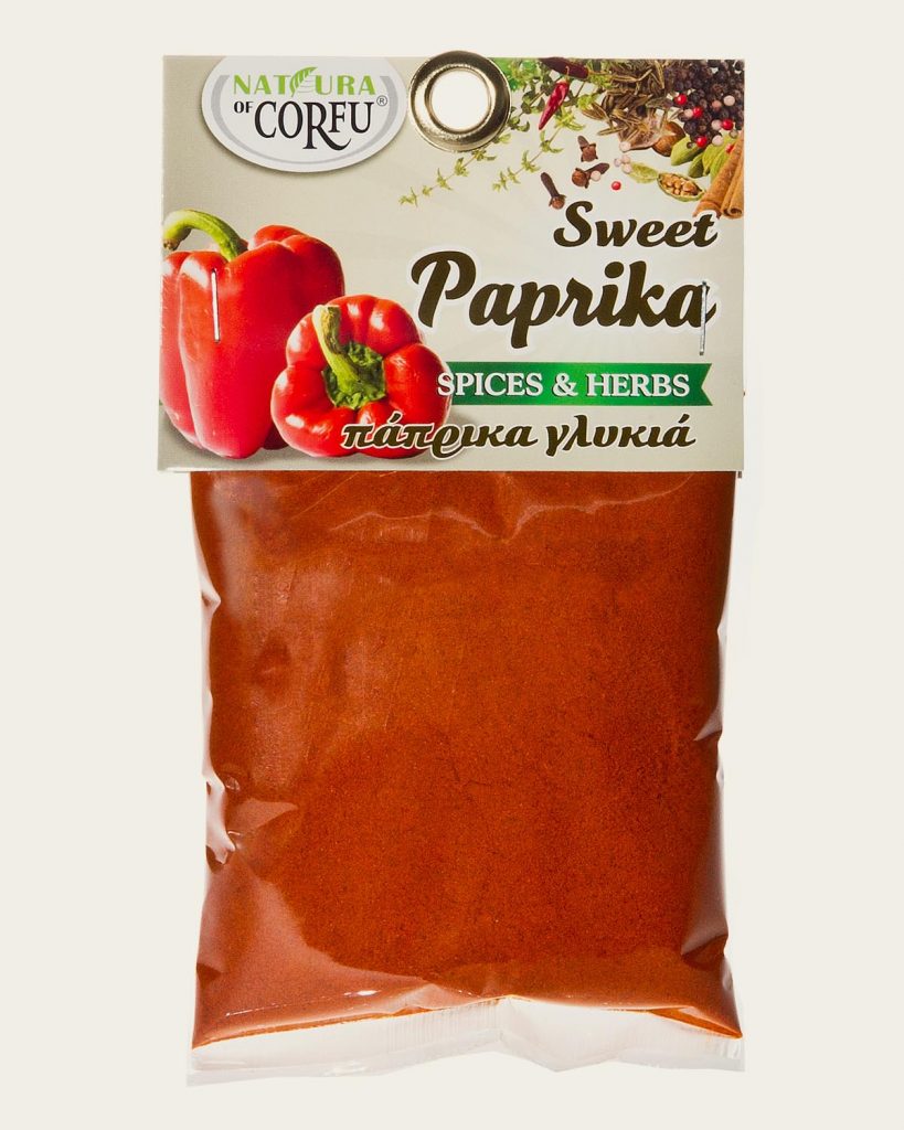 ΠΑΠΡΙΚΑ ΓΛΥΚΙΑ 80 γρ. ΦΑΚΕΛΟΣ - Παραδοσιακά Ελληνικά Προϊόντα